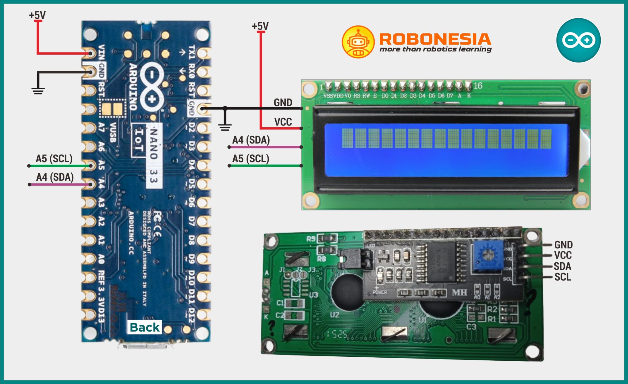 Arduino Project #3 | Mengendalikan Display LCD 16×2 Karakter dengan ...