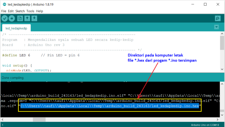 Cara Memperoleh File Heksadesimal (Hex) dari Program Arduino (ino ...
